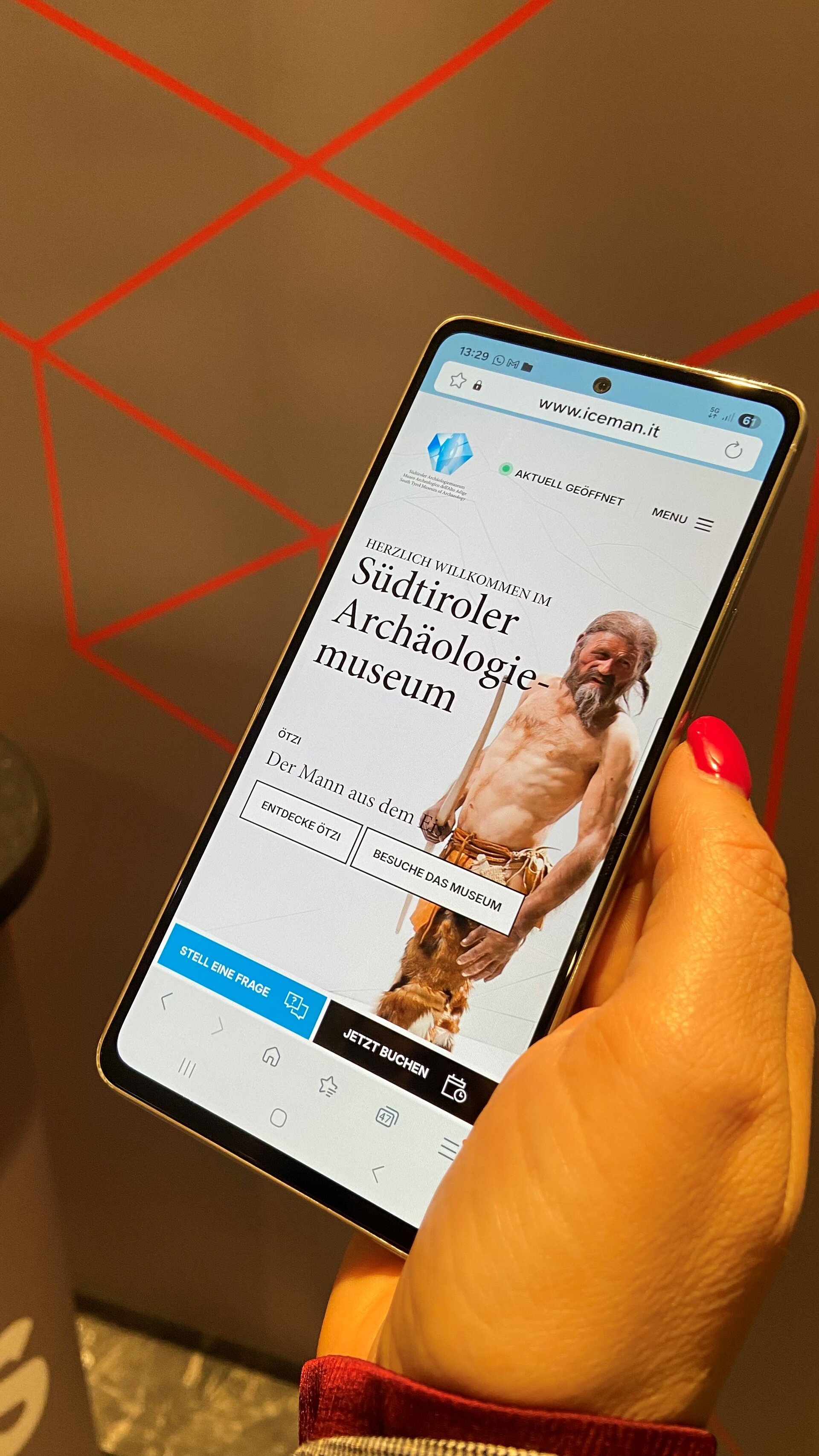 Ötzis digitaler Assistent